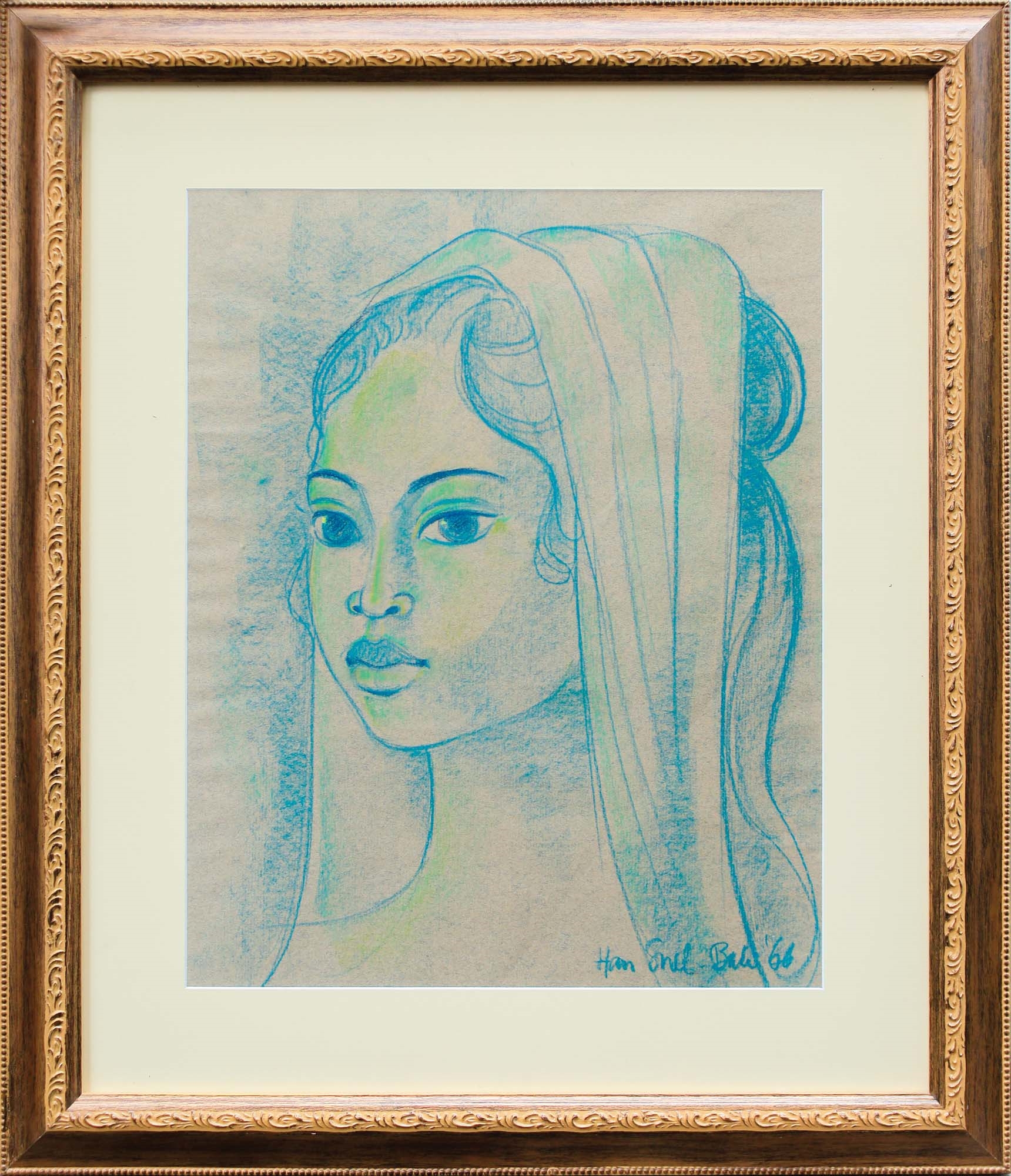 Han Snel | HAN SNEL | Young Woman, 1966 | MutualArt