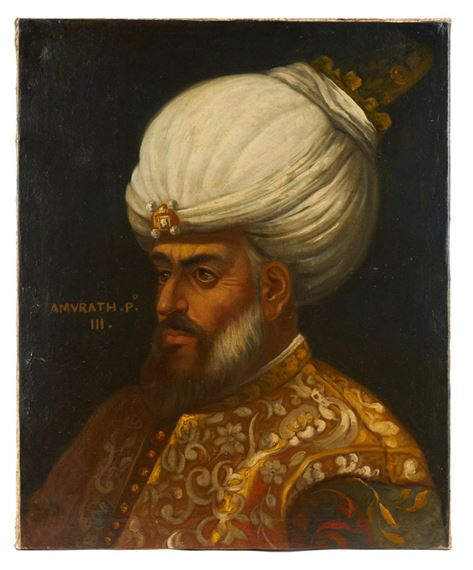 Turkish School, 18th Century | AN OTTOMAN PORTRAIT OF SULTAN MURAT ...