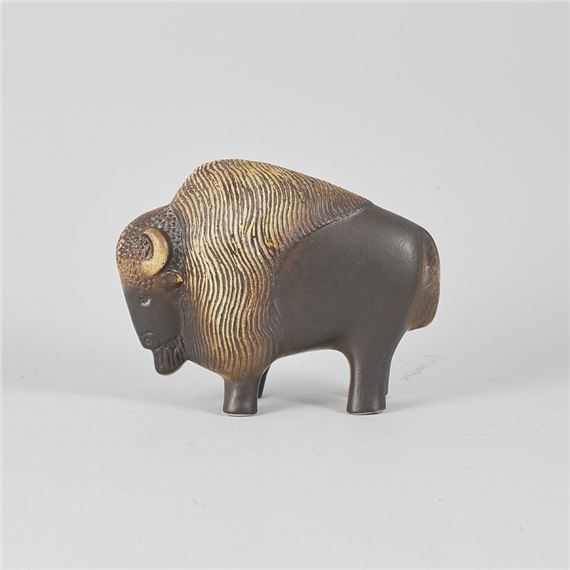 Lisa Larson | Bisonoxe ur Utrotningshotade djur | MutualArt