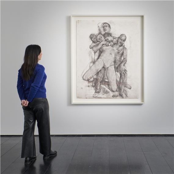 Jenny Saville | Study for Pietà IV (2019 - 2020) | MutualArt