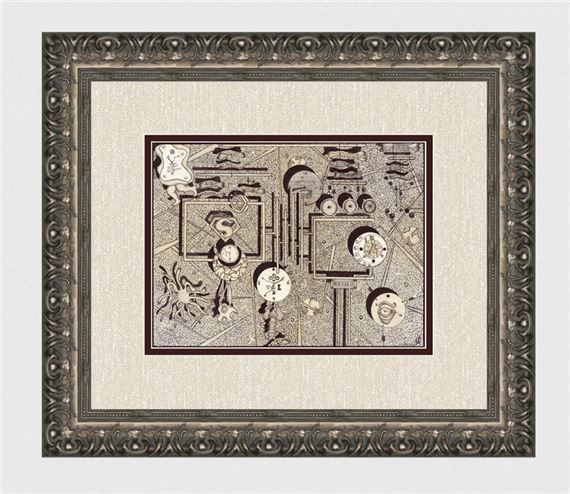 Alexander Constantine | Original ink drawing | MutualArt