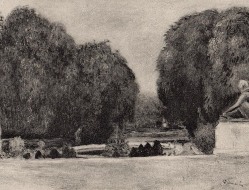 Pierre-Auguste Renoir | Antique copper plate heliogravure engraving on ...