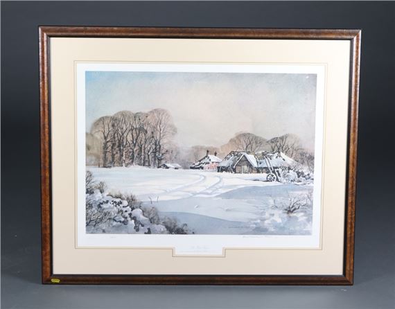 Rowland Hilder | The First Snow | MutualArt