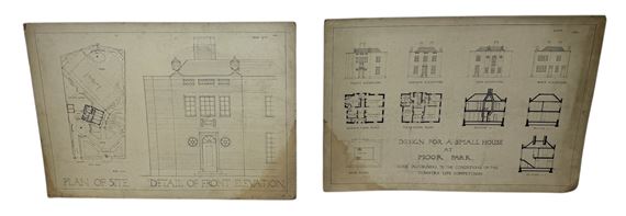 Edward le Bas | DESIGN FOR A SMALL HOUSE AT MOOR PARK, DONE ACCORDING ...
