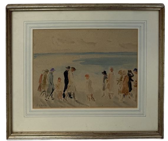 Ethel Charlotte Chase Hatch | ETHEL HATCH: A WATERCOLOUR PAINTING ON ...