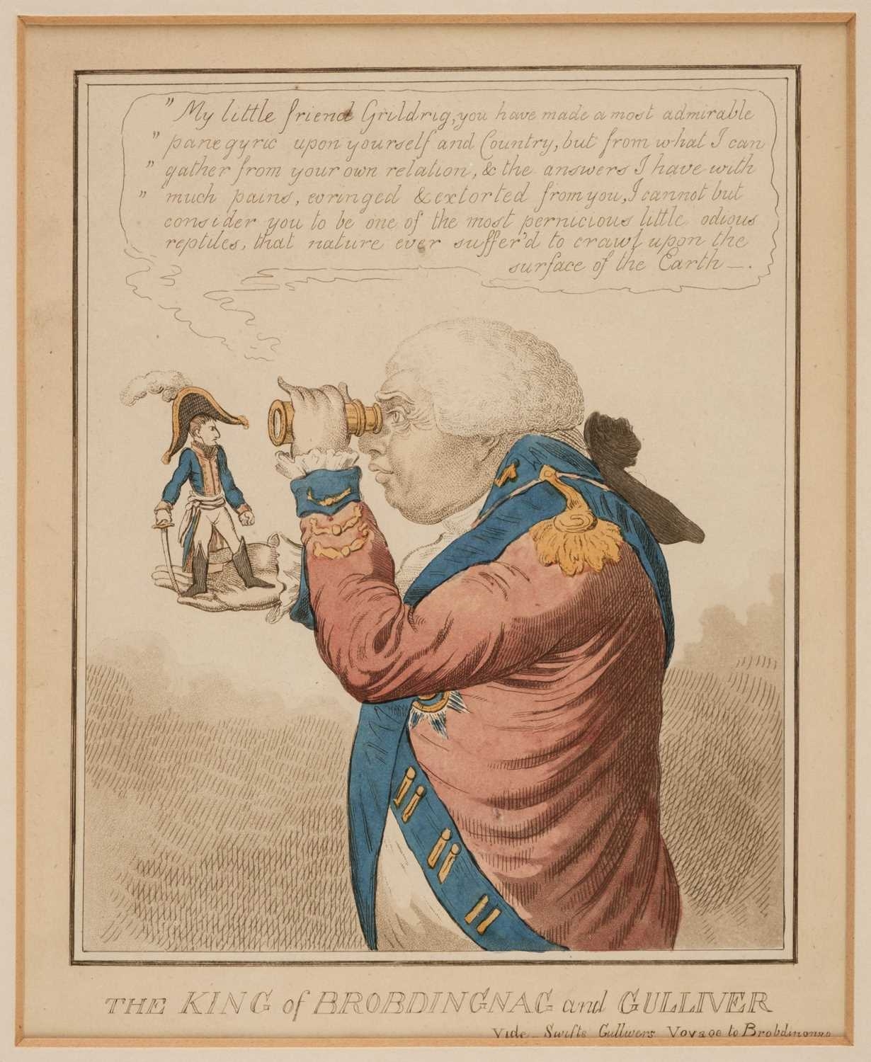 James Gillray | The King of Brobdingnag and Gulliver (Circa 1850 ...