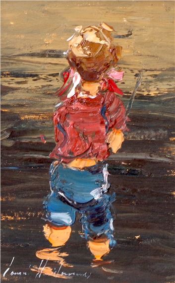Corné Weideman | LITTLE GIRL IN THE SHALLOWS | MutualArt