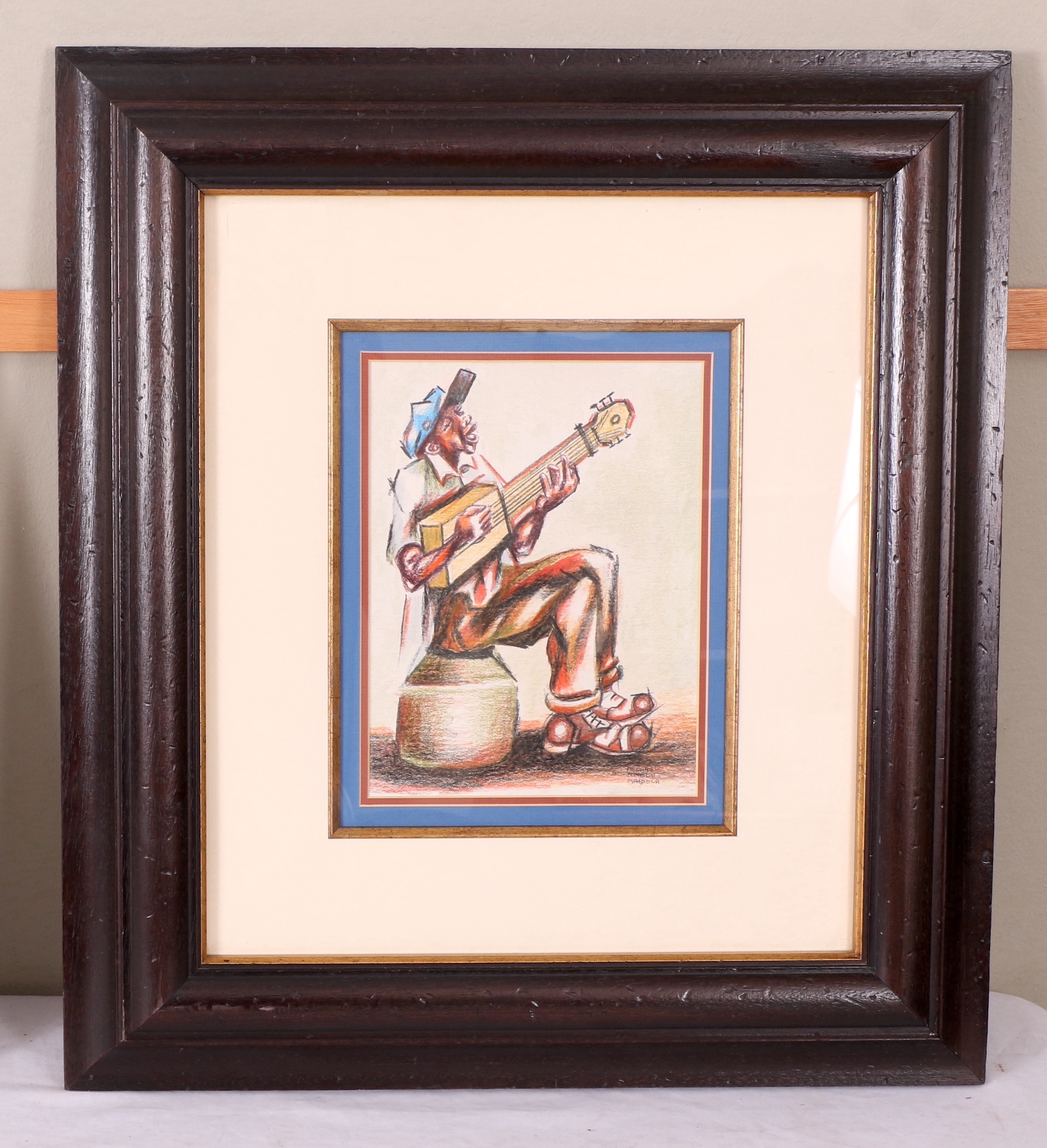 Michael Nkolo Maapola | THE GUITAR | MutualArt