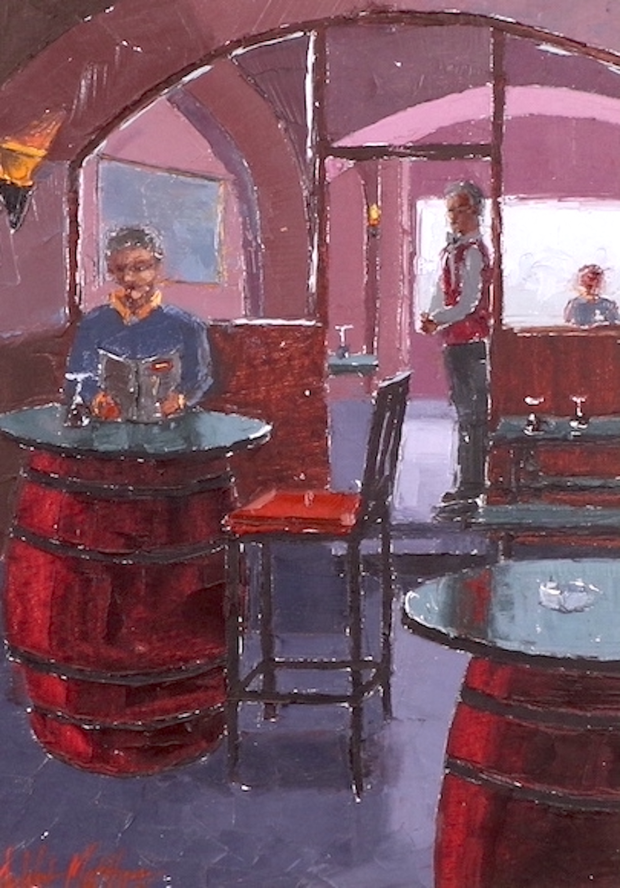 De Wet Matthee | DROSS INTERIOR SCENE | MutualArt