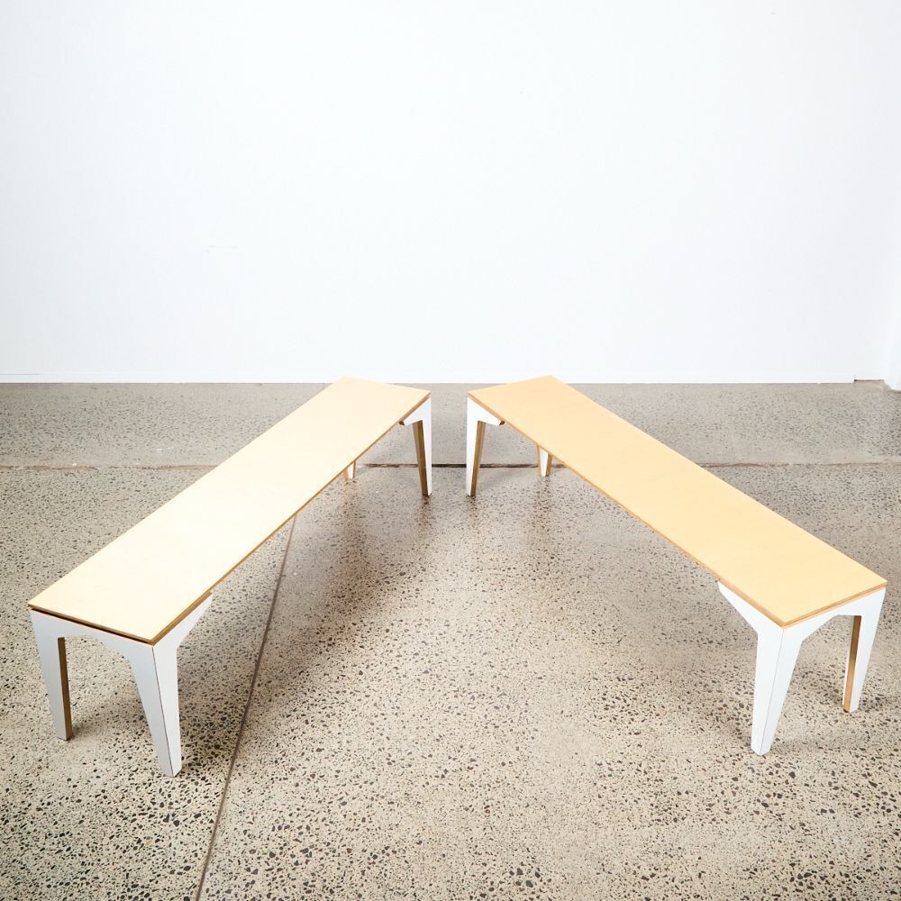 Tim Webber | A Pair of Tim Webber Floating Bench Seats | MutualArt
