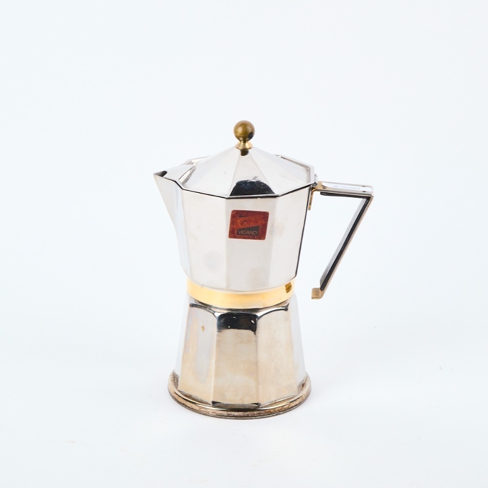 Large | A Large Postmodern Vev Vignano Espresso Pot | MutualArt