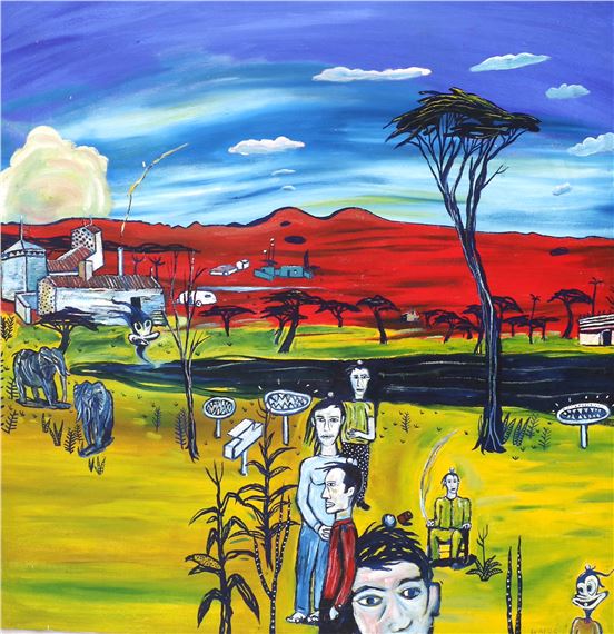 Carl Walter Meyer | INDUSTRIAL FUTURISTIC LANDSCAPE (88) | MutualArt