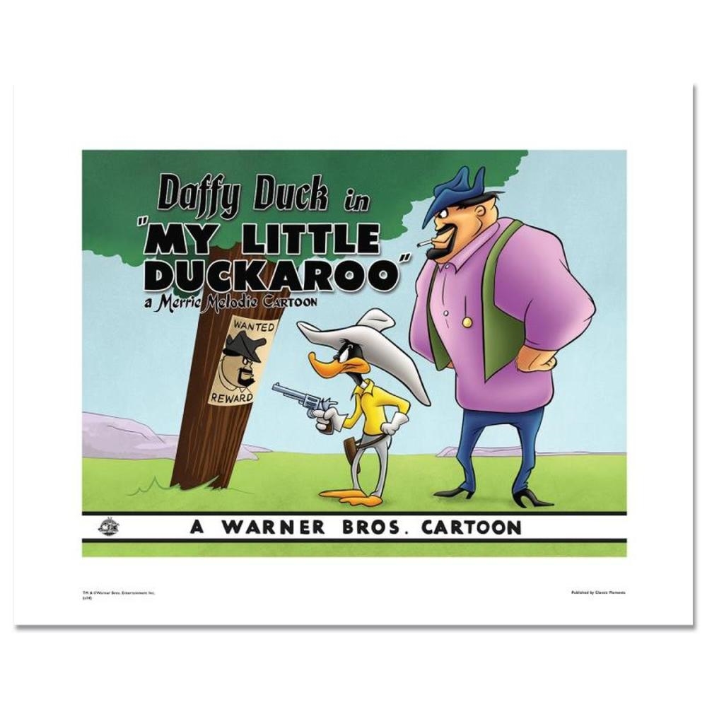 Looney Tunes | My Little Duckaroo Numbered Limited Edition Giclee from ...