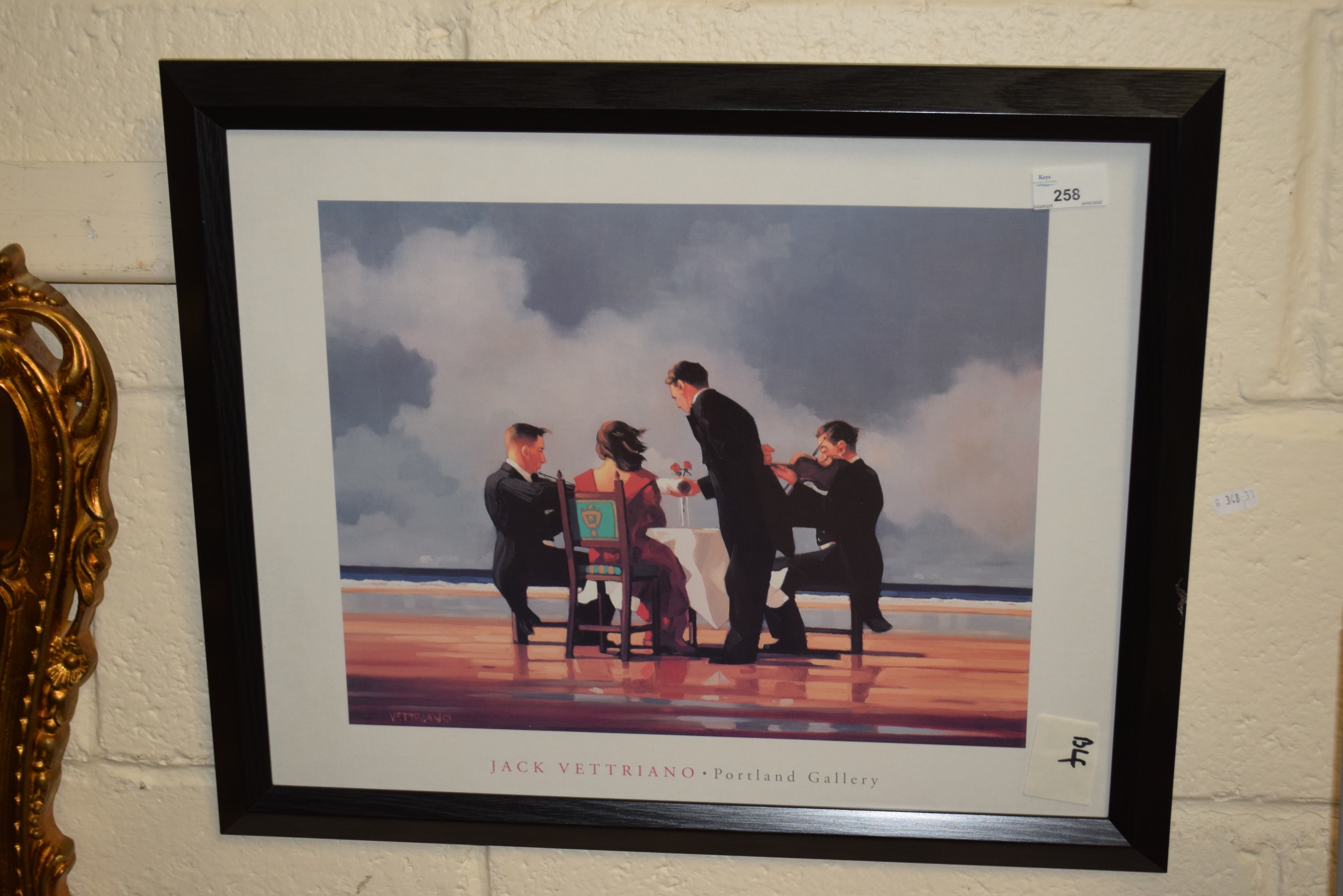 Jack Vettriano | Reproduction coloured print after Jack Vetriano from ...