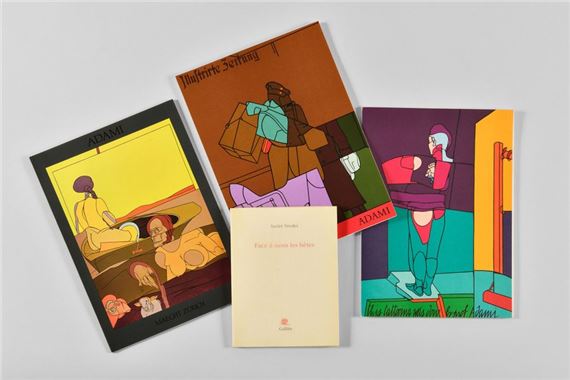 Valerio Adami | André Verdet (2003) | MutualArt