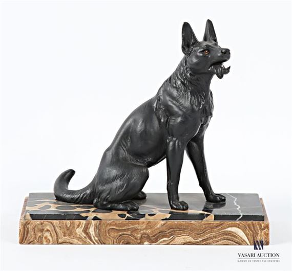 Louis Carvin | Wolf dog | MutualArt