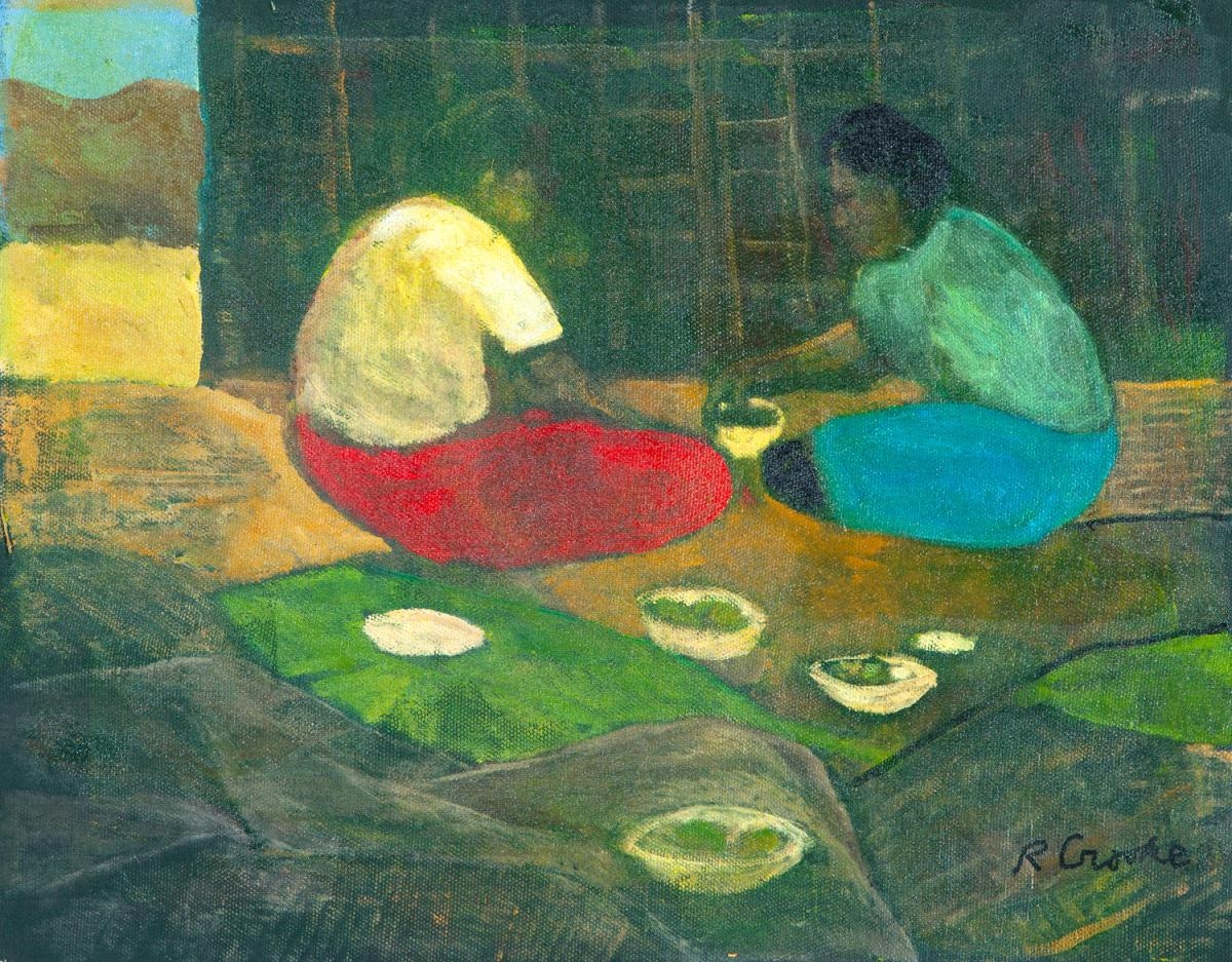 Ray Crooke | ISLAND EVENING | MutualArt