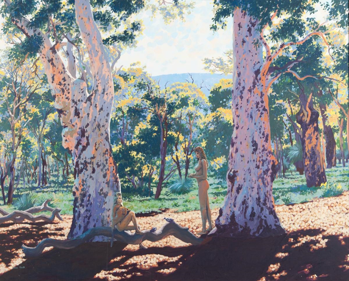Shane Pickett | LANDSCAPE WITH FIGURES | MutualArt