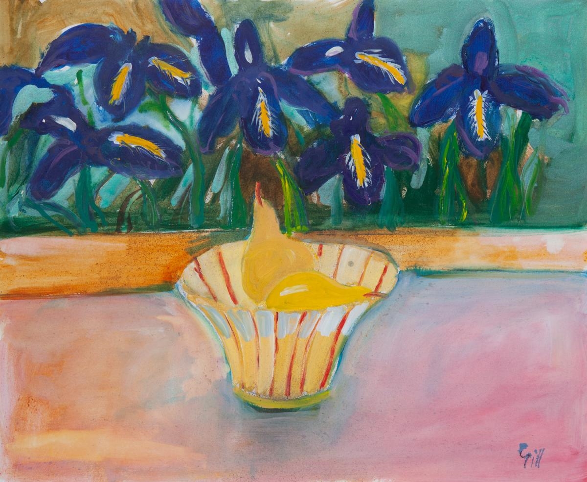 Murray Gill | STILL LIFE WITH IRIS | MutualArt