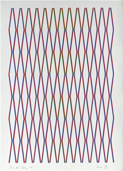 Bridget Riley | Current (1964) | MutualArt