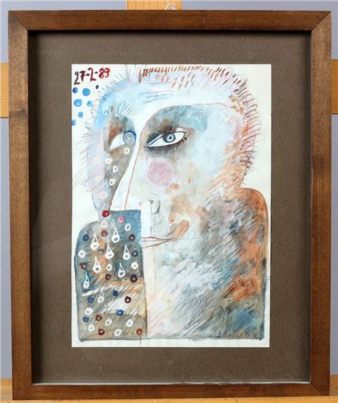 Brenner Wilhelm | Kopfbild (1980) | MutualArt