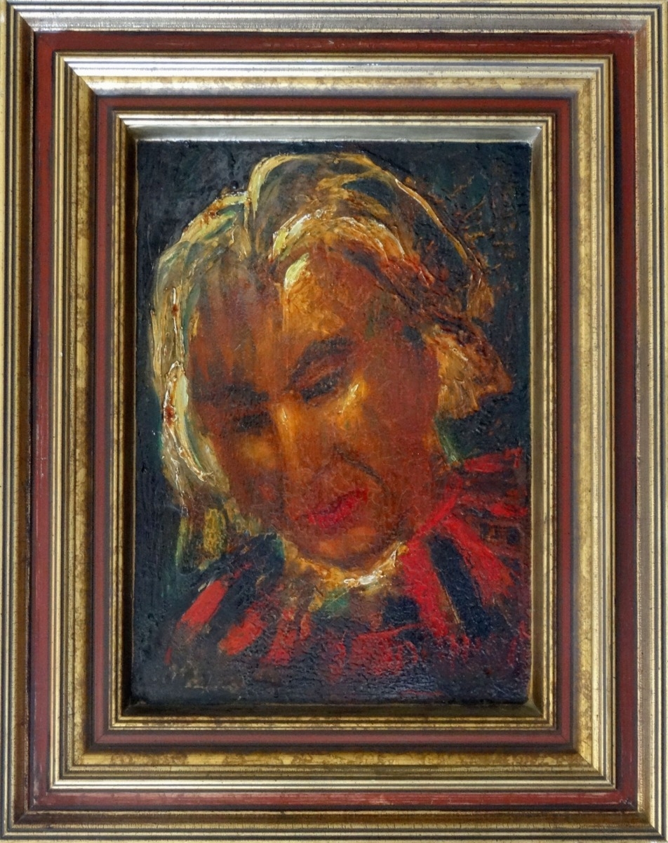 Jānis Ferdinands Tīdemanis | Self portrait in carnival costume | MutualArt