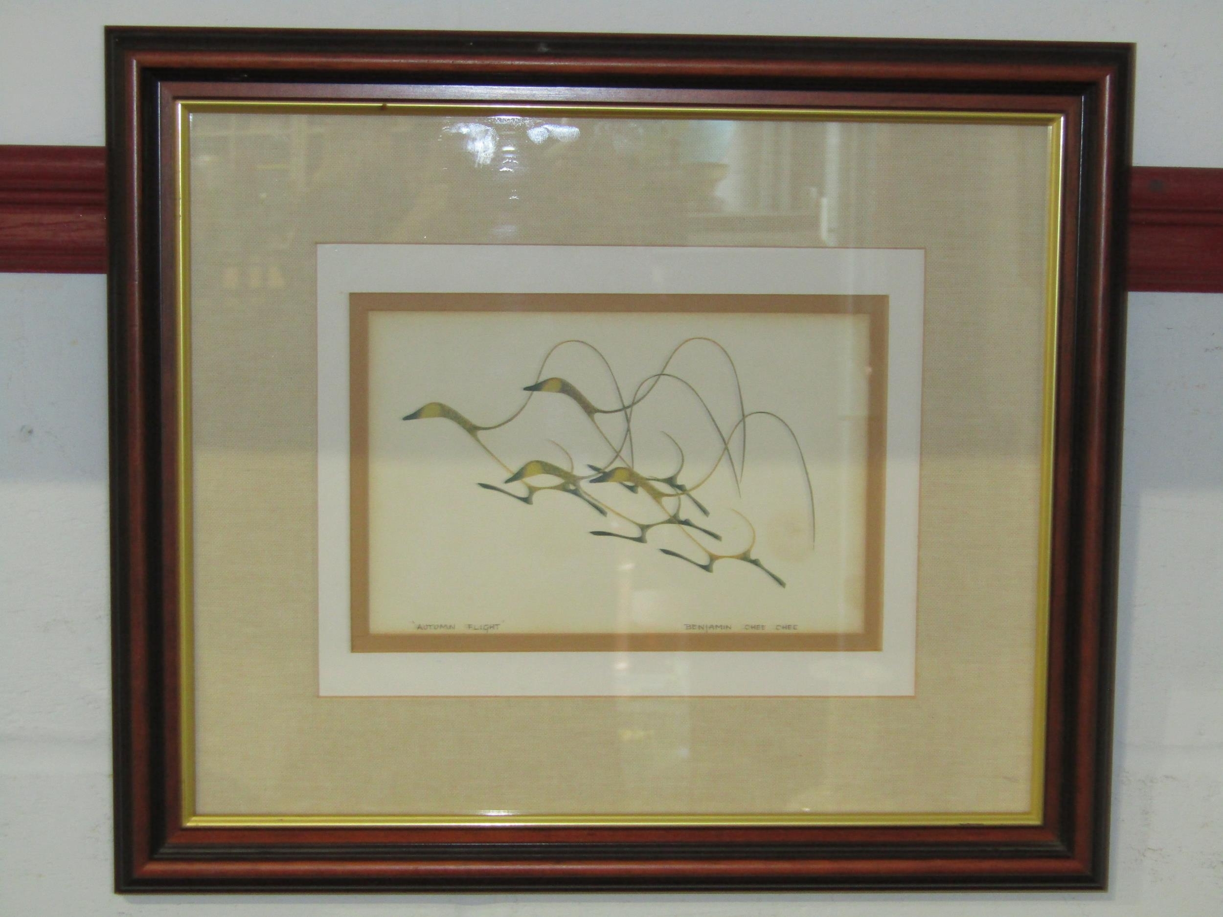 Benjamin Chee Chee | BENJAMIN CHEE CHEE: Two prints depicting Canadian ...