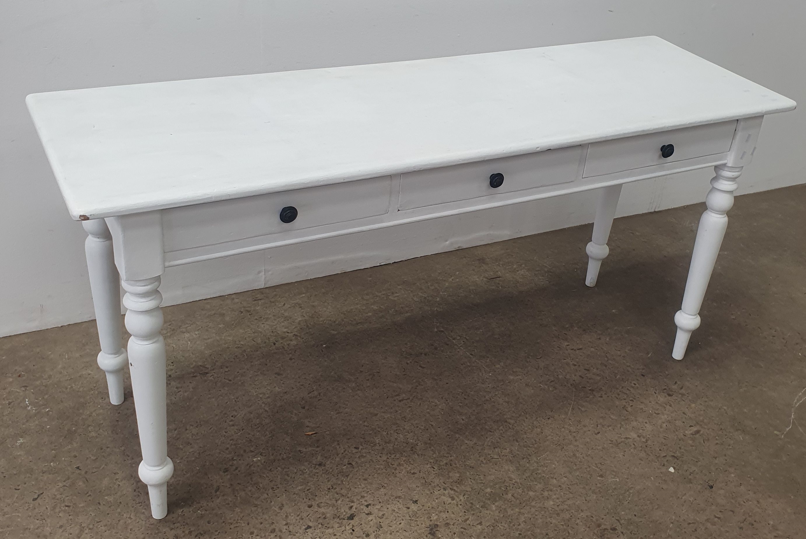 Three | A PAINTED HALL TABLE | MutualArt