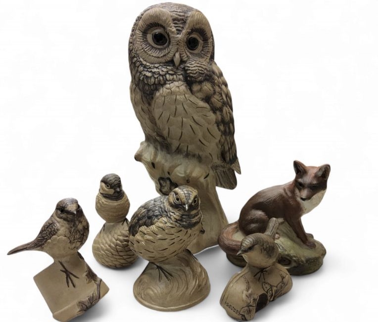 Barbara Linley Adams | A large Poole stoneware model of an owl | MutualArt