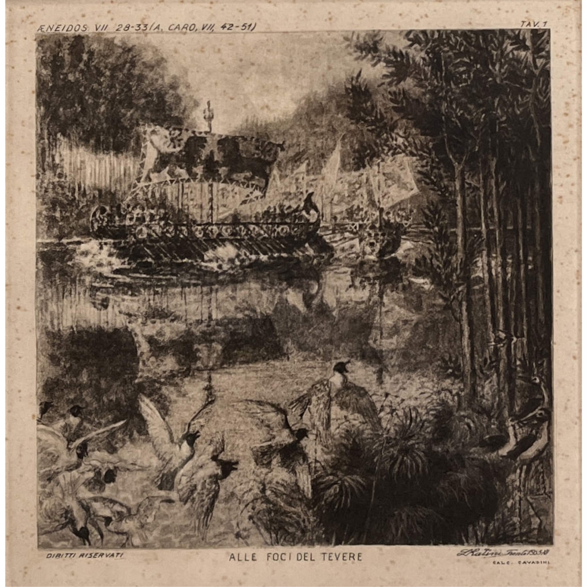 Luigi Ratini | Alle foci del Tevere (1933) | MutualArt