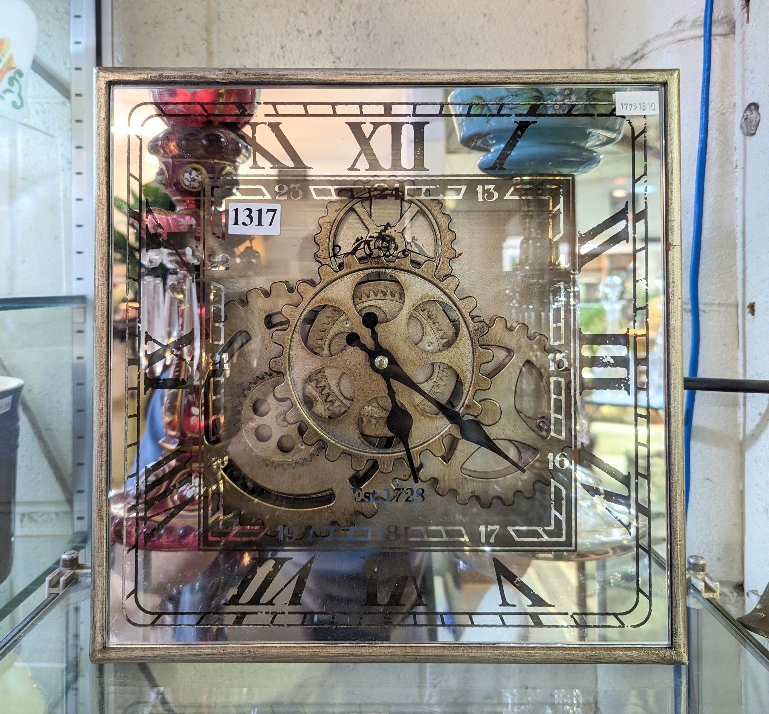 Roman School, 17th Century | ROTARY MIRRORED MOTOR CLOCK | MutualArt