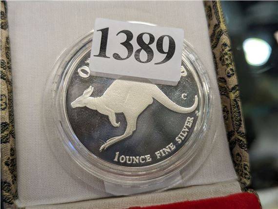 Silver | 1998 $1 SILVER KANGAROO (1998) | MutualArt