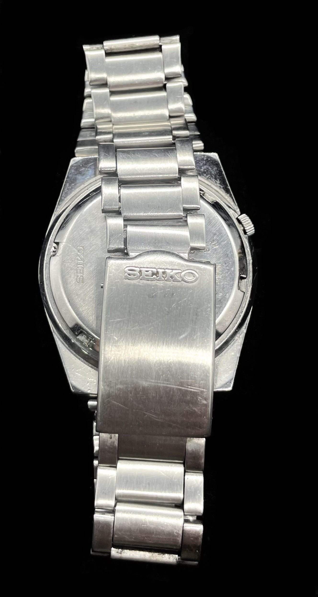 STEEL | s automatic wristwatch, with three subsidiary dials to the ...