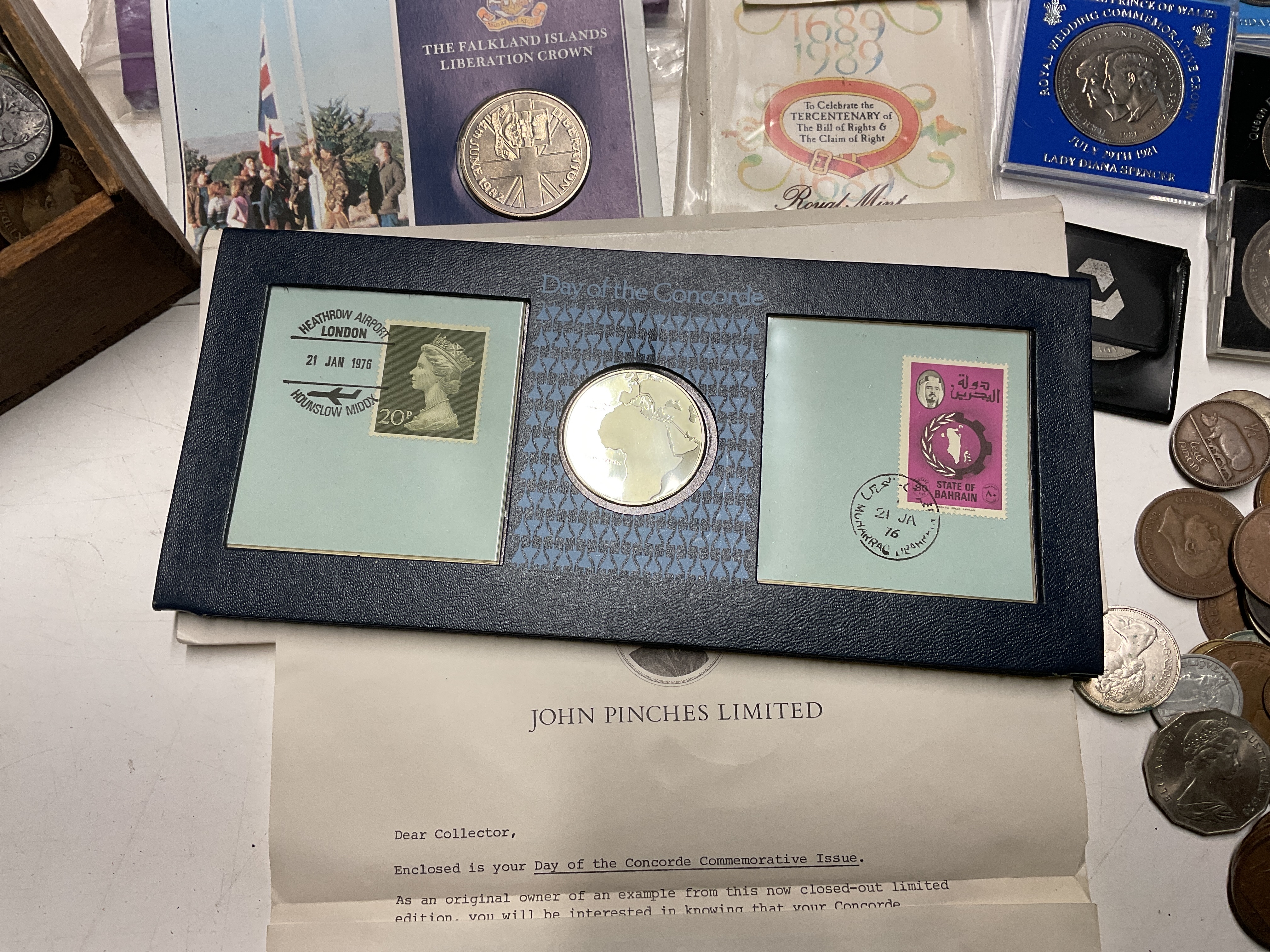 Large | including pre decimalisation coins and current issue currency ...