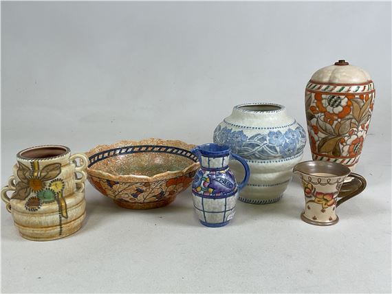 Charlotte Rhead | diameter 25.5cm | MutualArt