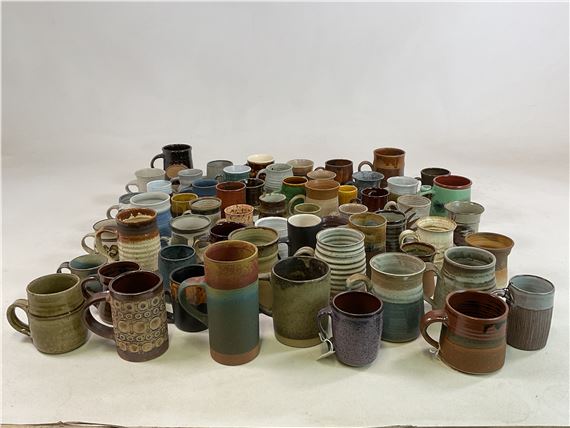 Robin Welch | A very large collection of studio pottery mugs | MutualArt