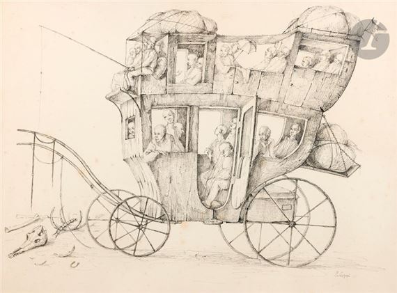 Stanislas Lepri | The Carriage, circa 1953 (Circa 1953) | MutualArt