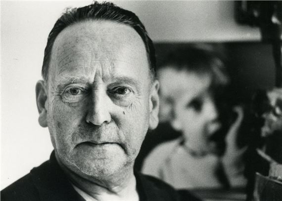 Jean-Pierre Plisson | John Heartfield at home (1965) | MutualArt