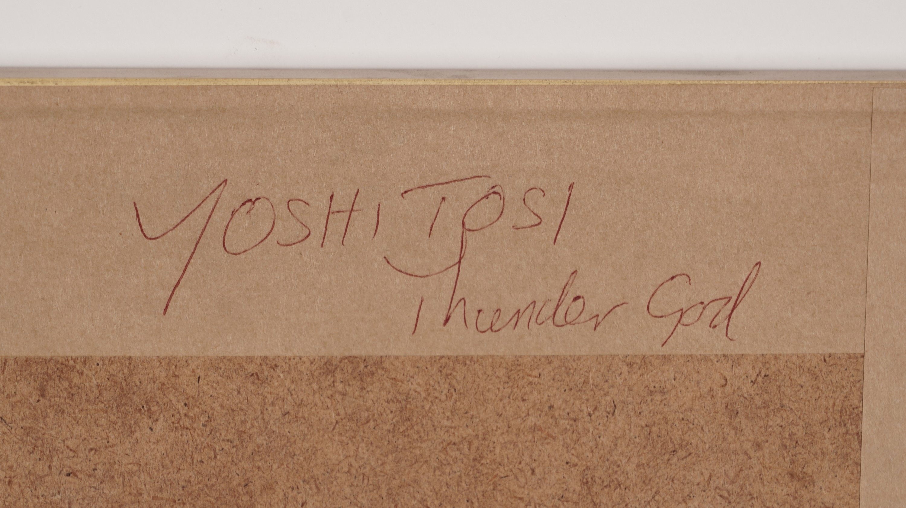 Tsukioka Yoshitoshi | The Thunder God Raijin Bathing | MutualArt