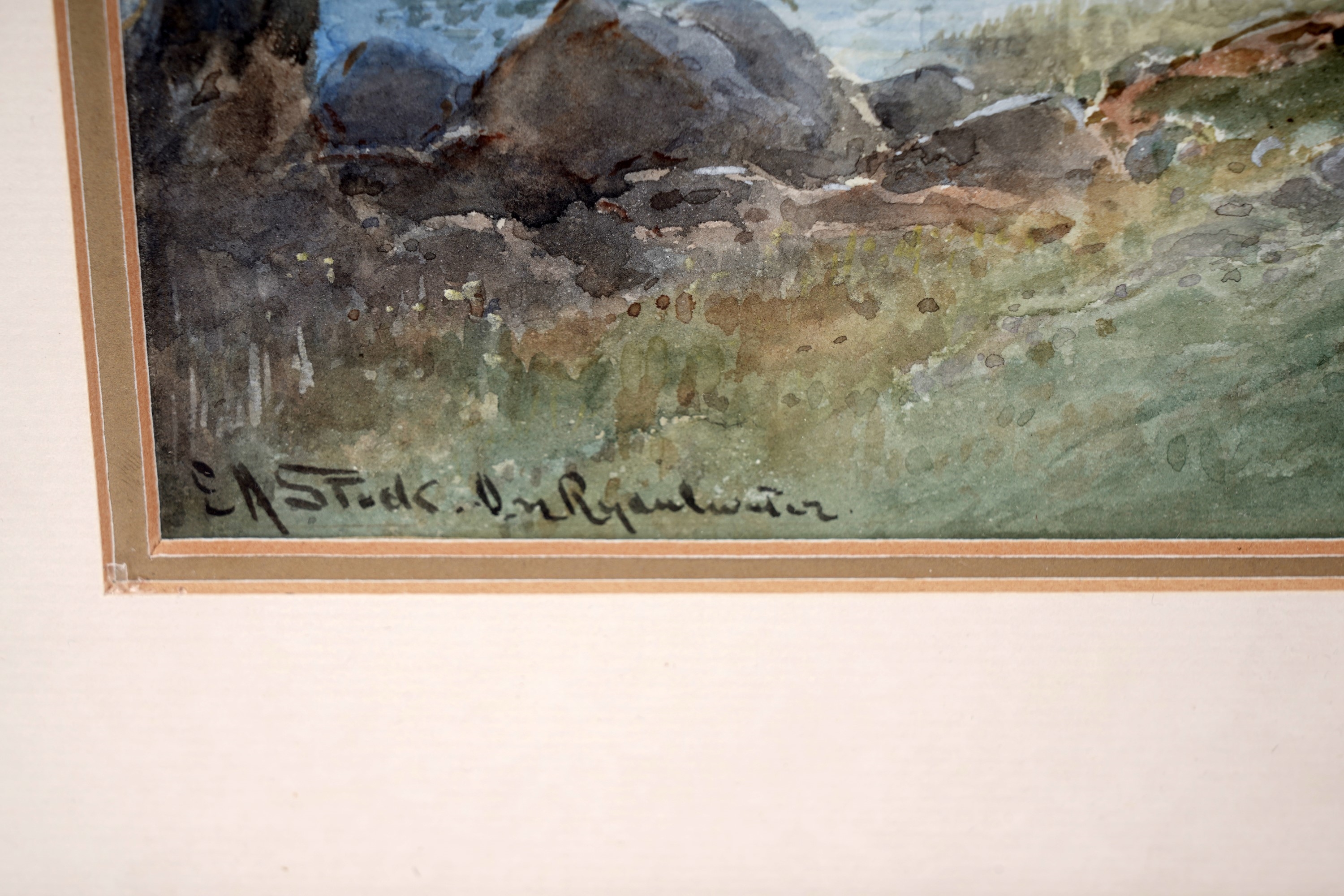 Emil A. Krause | Two Views of the Lake District | MutualArt