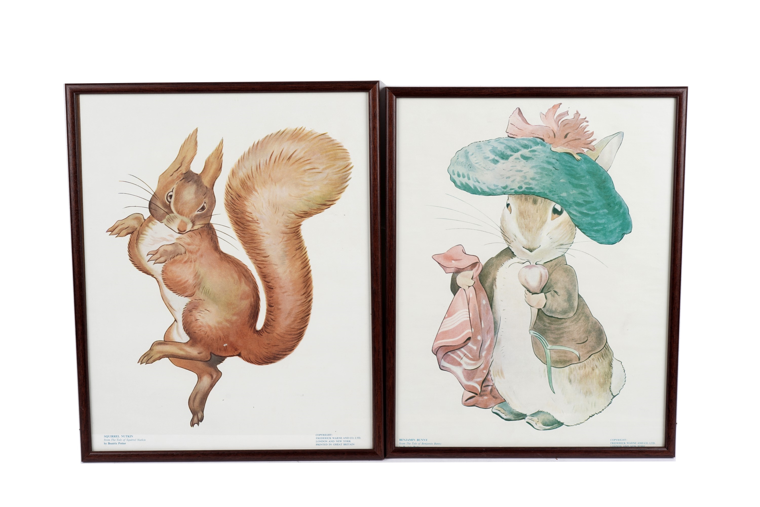 Beatrix Potter | A collection of framed Beatrix Potter prints | MutualArt