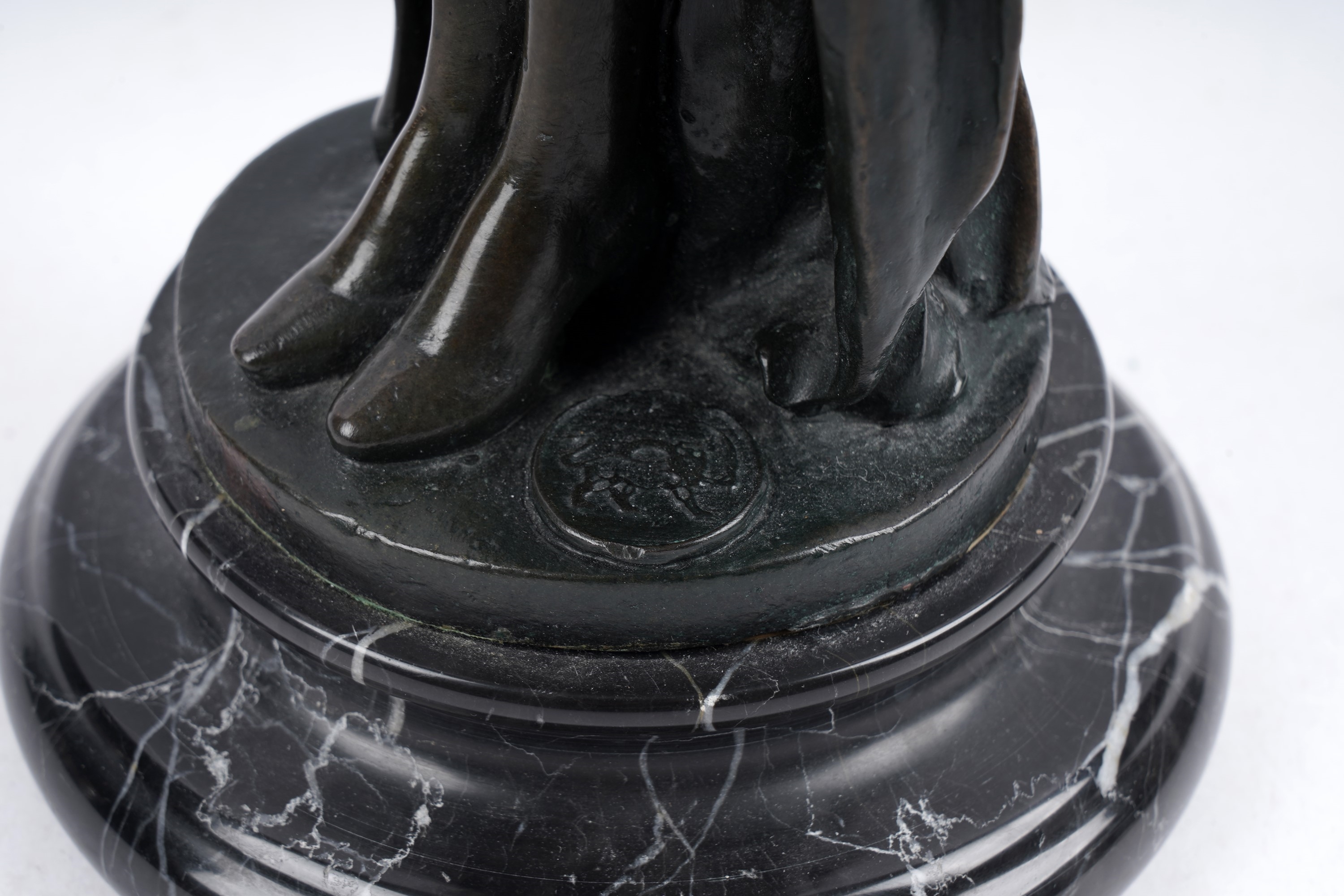 Jean Masier | A bronze figure of a partially nude lady after Jean ...