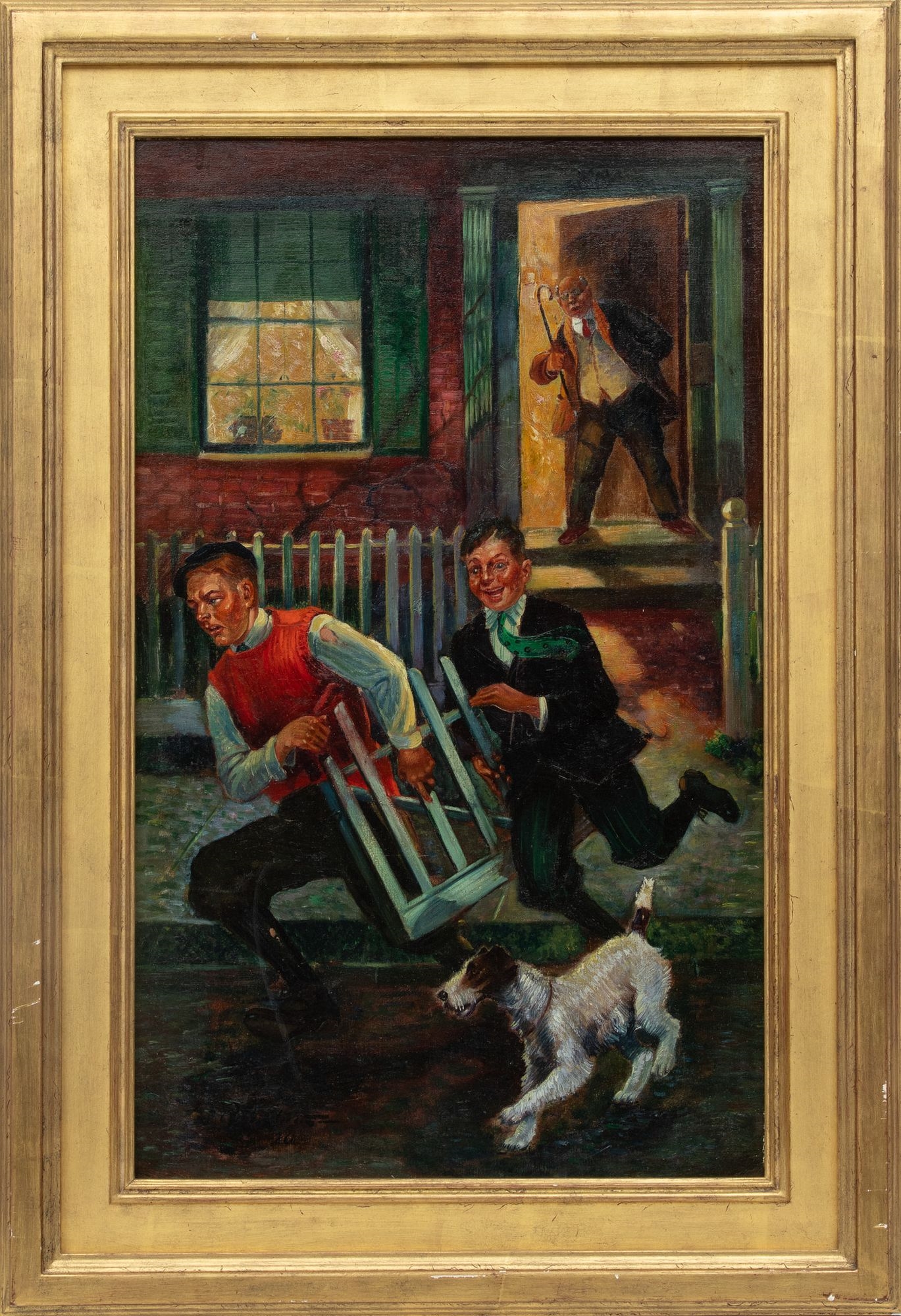 Benton Clark | Benton Henderson Clark (American, 1895-1964) Oil on ...