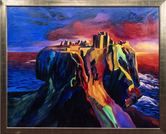Peter Goodfellow | DAWN AT DUNNOTTAR | MutualArt