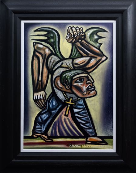 Ally Thompson | THE ANGER OF THE GREEN-WINGED ANGEL (2011) | MutualArt