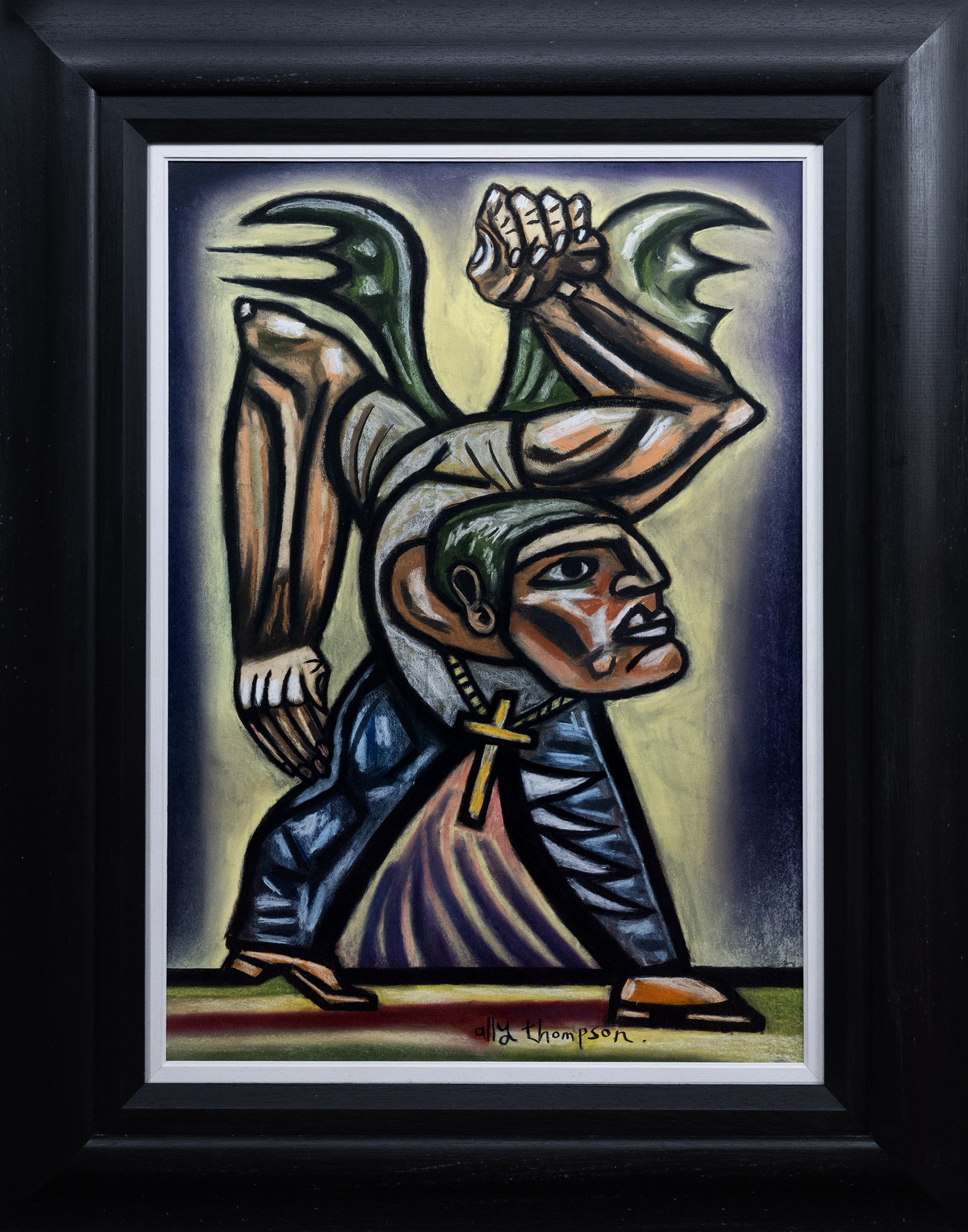 Ally Thompson | THE ANGER OF THE GREEN-WINGED ANGEL (2011) | MutualArt