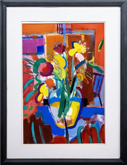 Irene Lesley Main | STILL LIFE, FLOWERS IN VASE (1995) | MutualArt