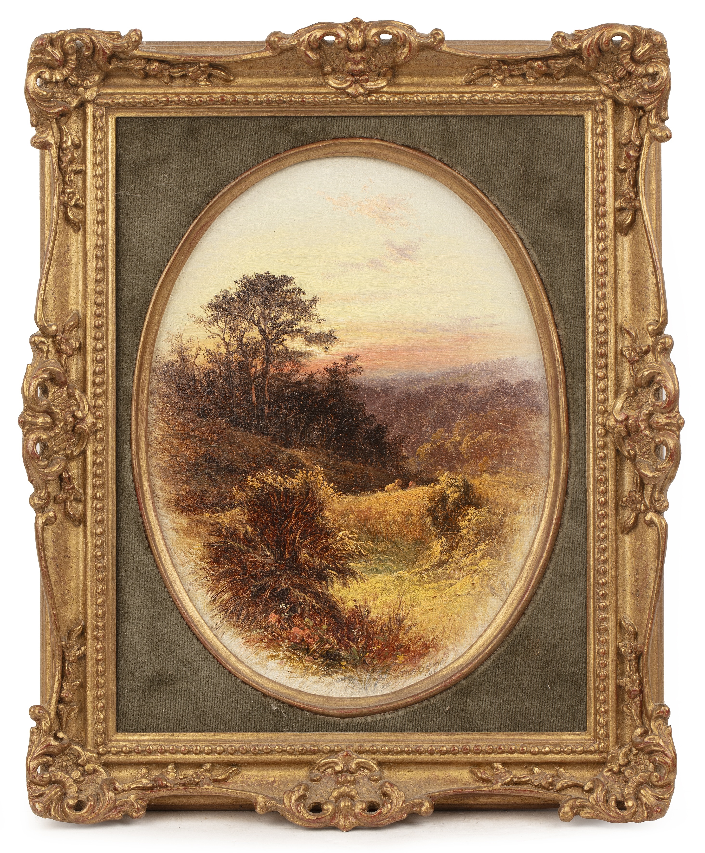 Thomas Creswick | A wooded clearing with figures (1841) | MutualArt