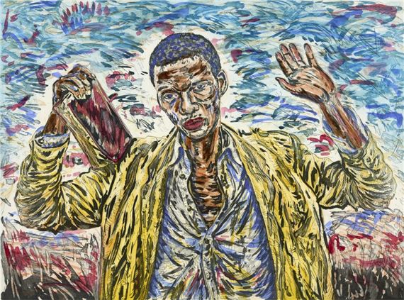 George Gittoes | The Preacher | MutualArt