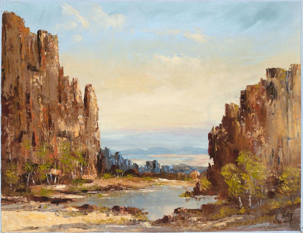 Victor Haj | N.T. Landscape | MutualArt
